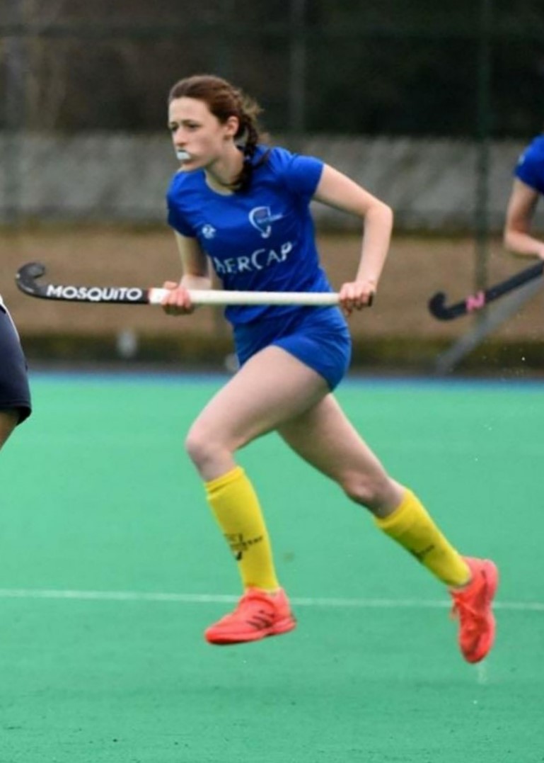 Anouk represents Leinster U18 in the Interprovincial Hockey tournament ...