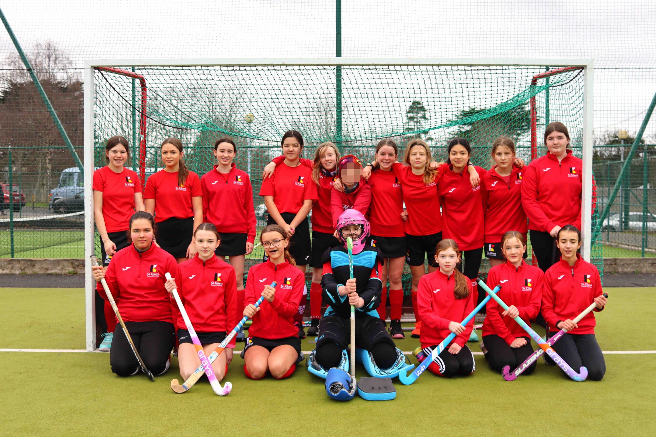 Minor Girls Hockey Team host Rathdown on balmy winter morning - St ...