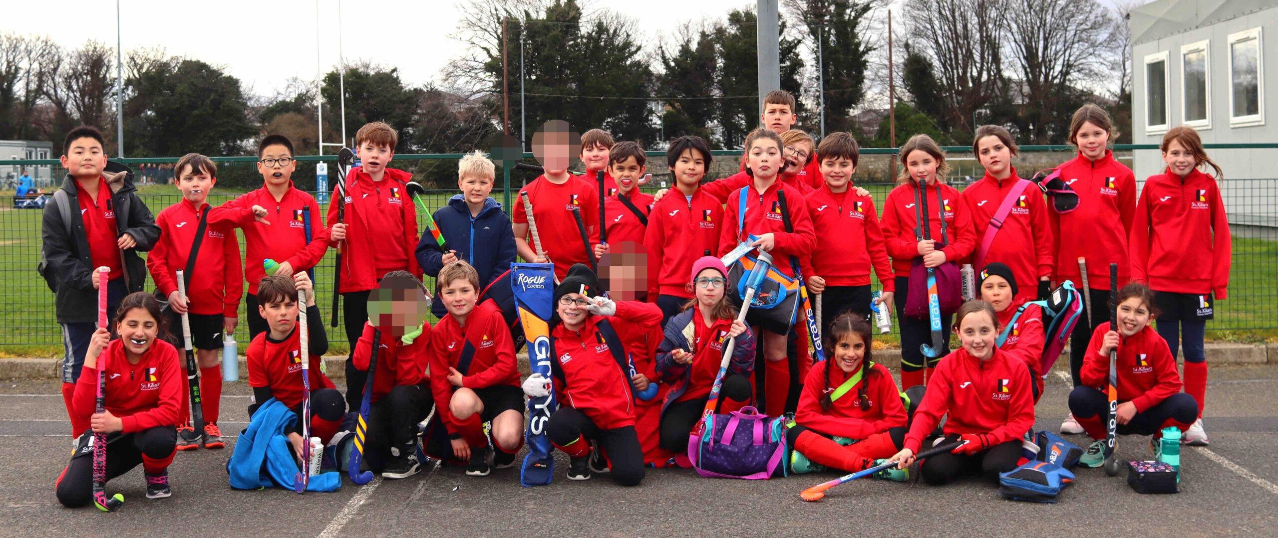 4th Class Hockey Blitz at St. Andrews - St. Kilian's German School, Dublin