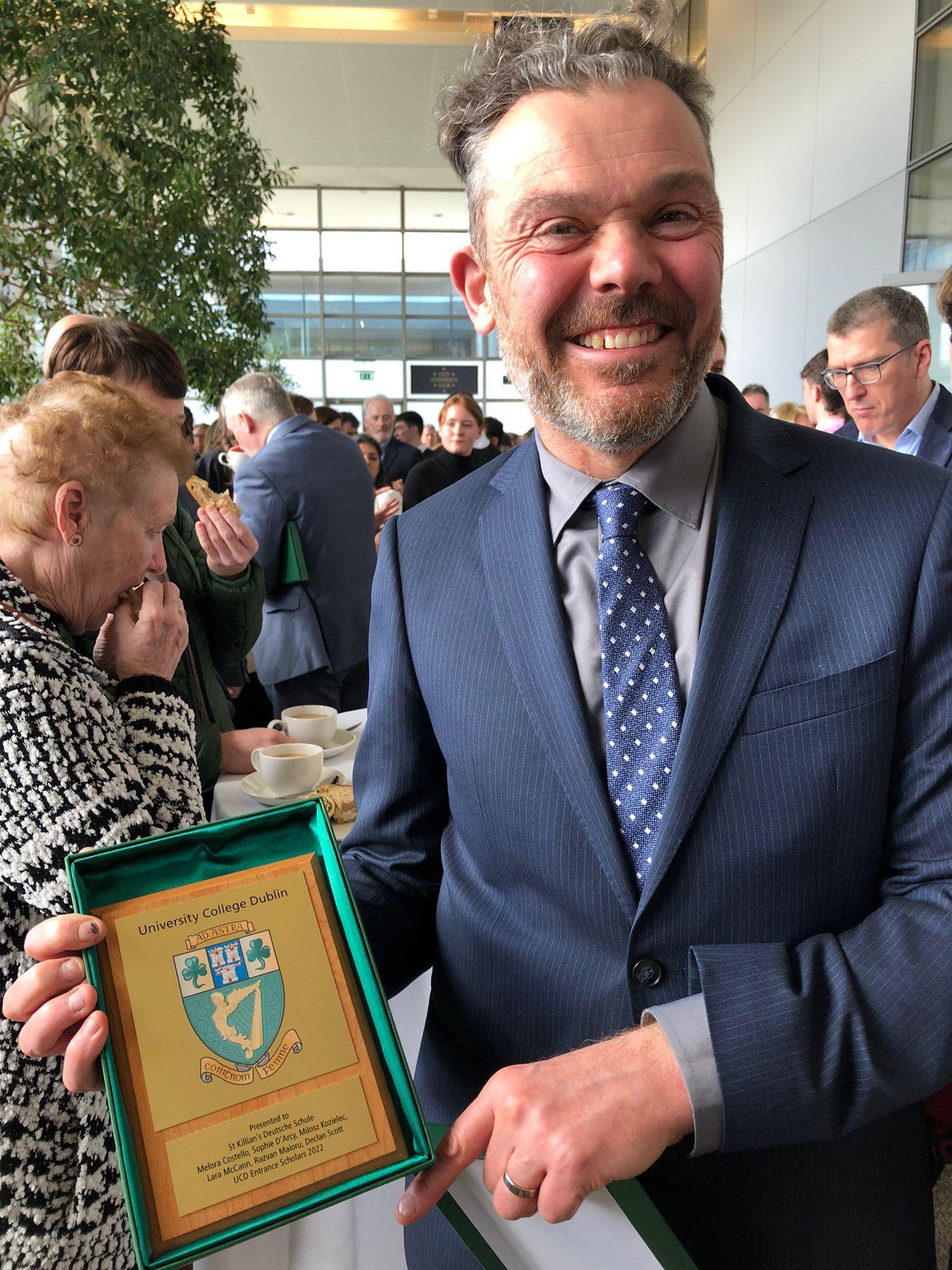 Entrance Scholarships from UCD and TCD for our past students - St. Kilian's German School, Dublin